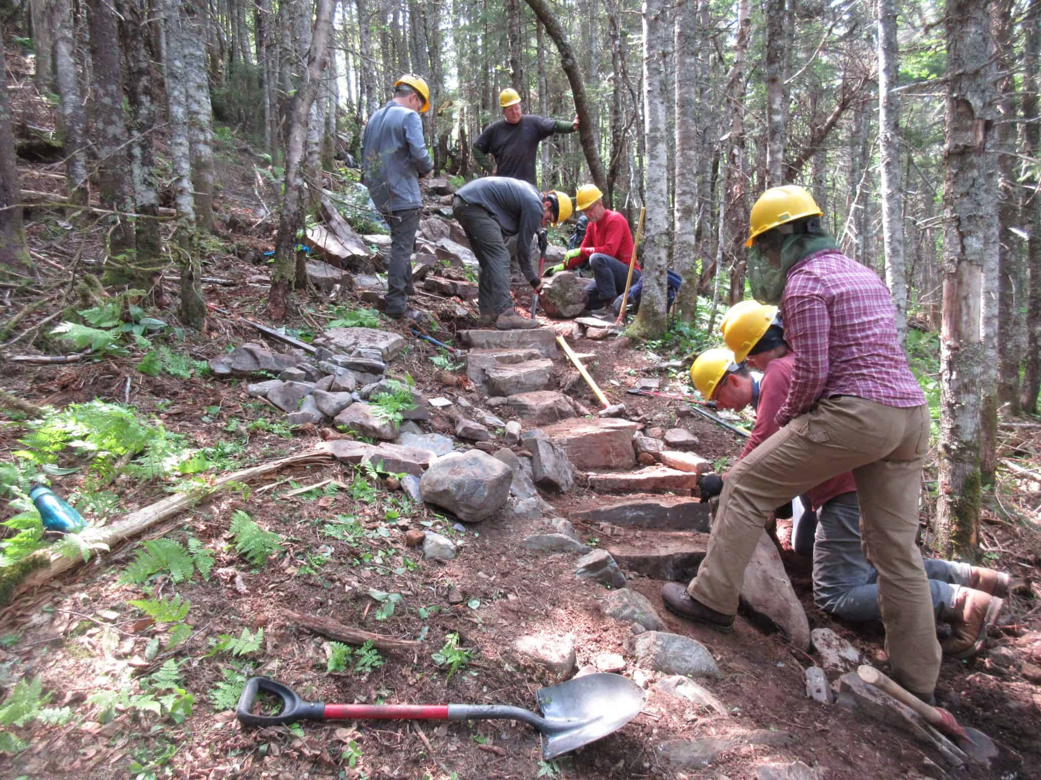 Volunteer with Maine Trail Crew | Maine Appalachian Trail Club